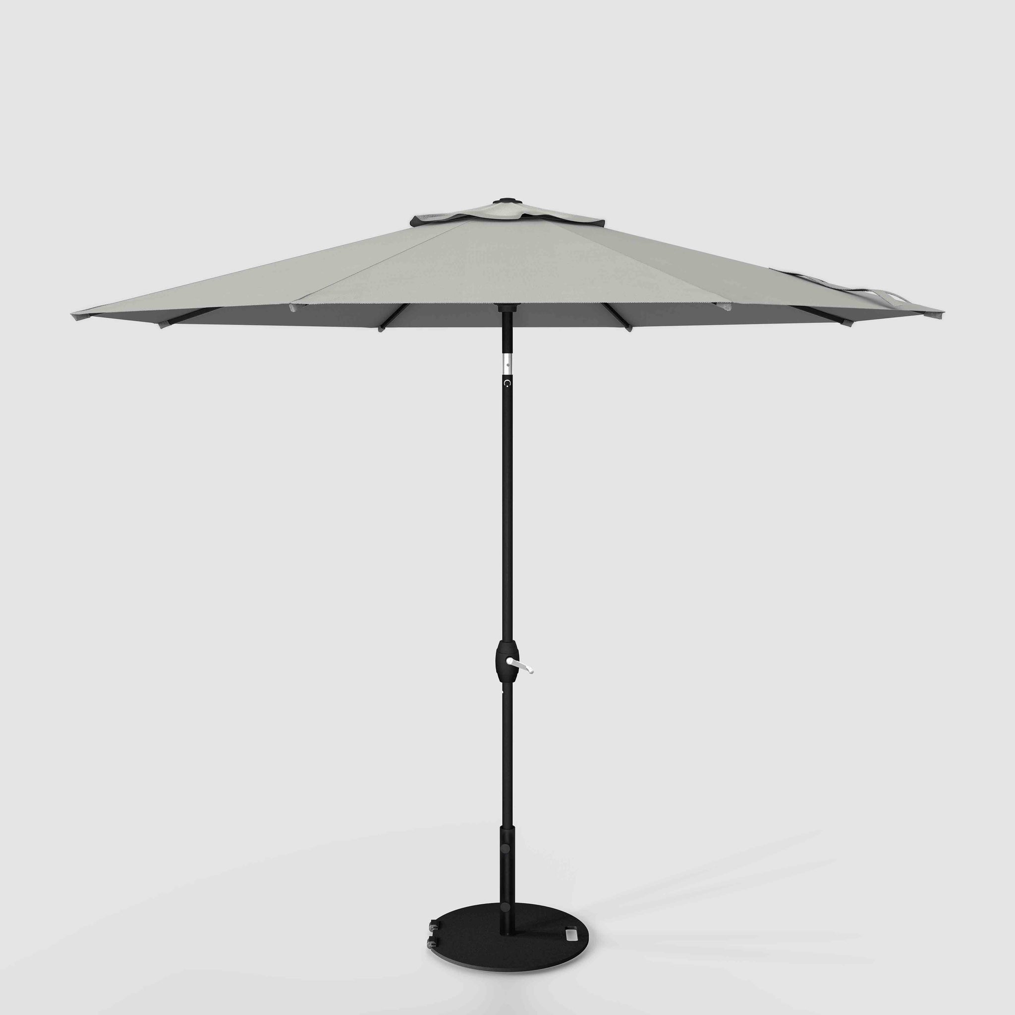 6ft-10ft Economical Auto-Tilt Terylast Patio Umbrella | 60 Colors Available | Durable Aluminum ...